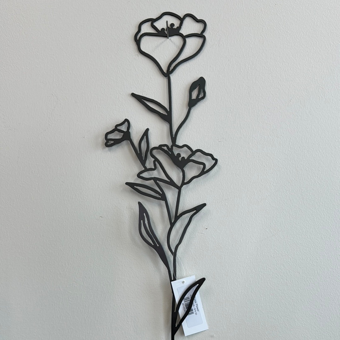 Poppy Steel Flower – Magnolias Home Decor and Design